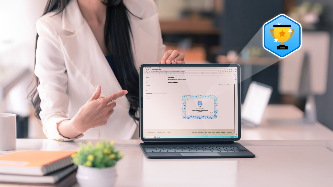 Redeem your Microsoft Learn badge